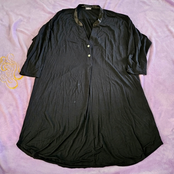 fleur't | Intimates & Sleepwear | Two Fleurt Womens Black Nightshirts ...